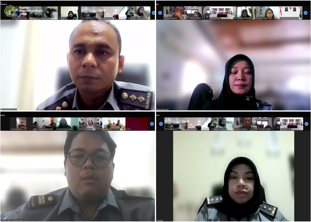 Ikuti Sosialisasi Oleh Biro Perencanaan, Kanwil Kemenkum Jabar Persiapkan RKT RB Tahun 2025